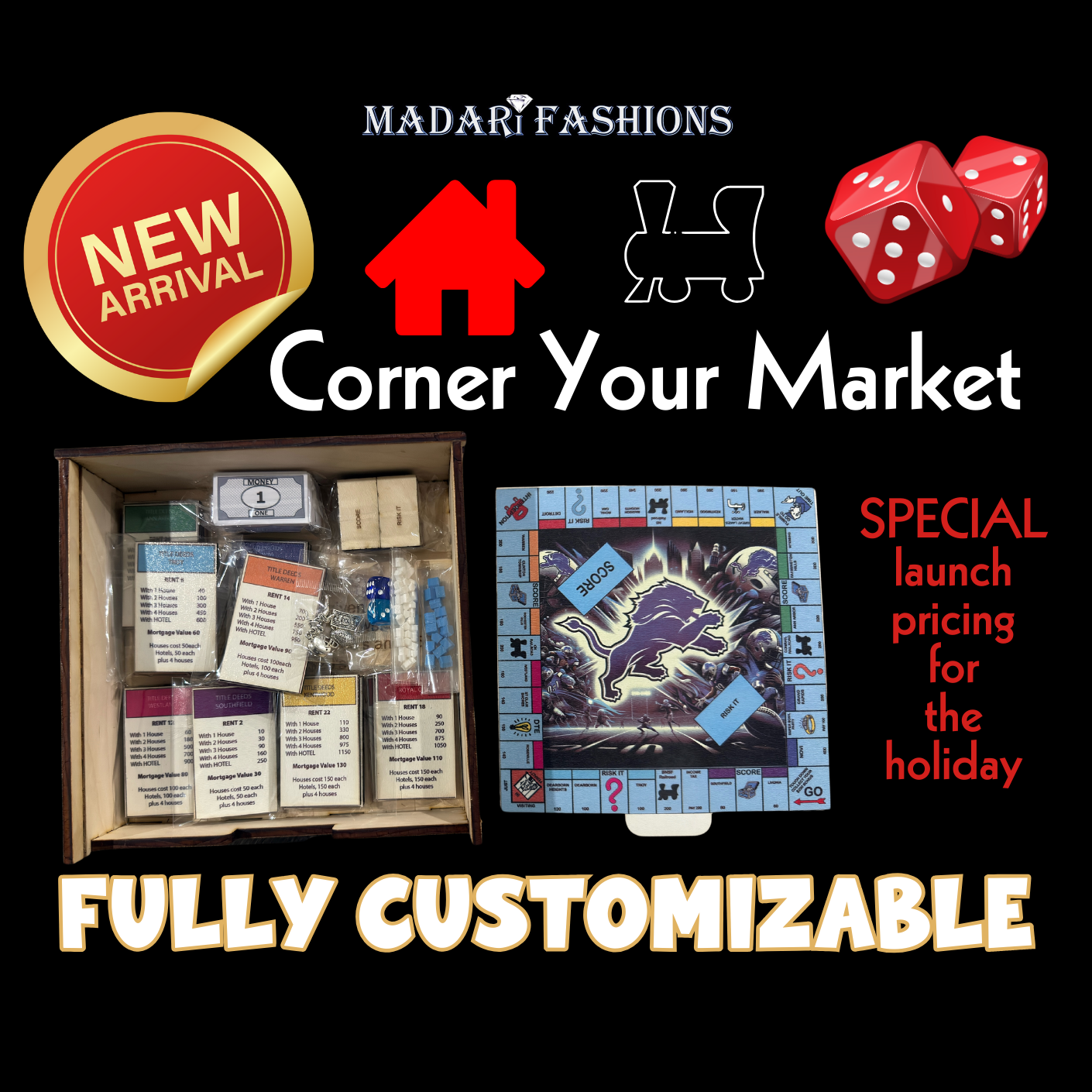Wooden Board Games – MADARI FASHIONS