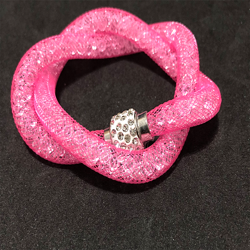 Double Loop Mesh Stardust Bracelet – MADARI FASHIONS